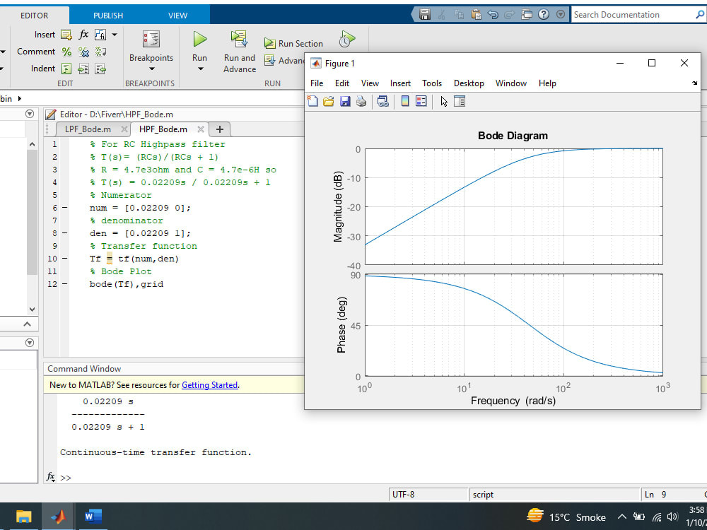 Help in Matlab projects | Upwork