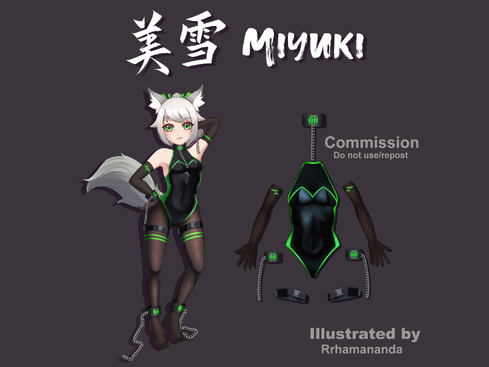 Character reference sheet in anime style for your original characters ...