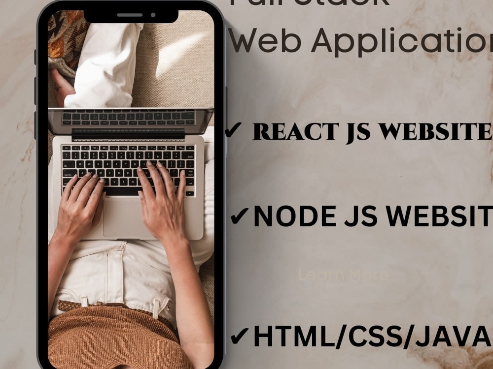 A landing page or modern web app using React Js, Node Js, Next js | Upwork