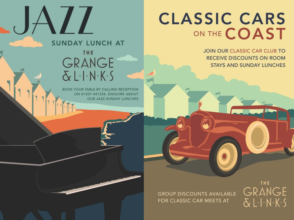 A Retro style digitally illustrated poster design | Upwork