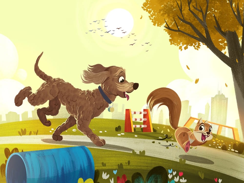 Cute illustrations for children's book and colouring book | Upwork