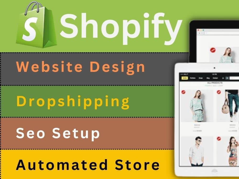 Shopify redesign store ecommerce website with advanced SEO setup | Upwork