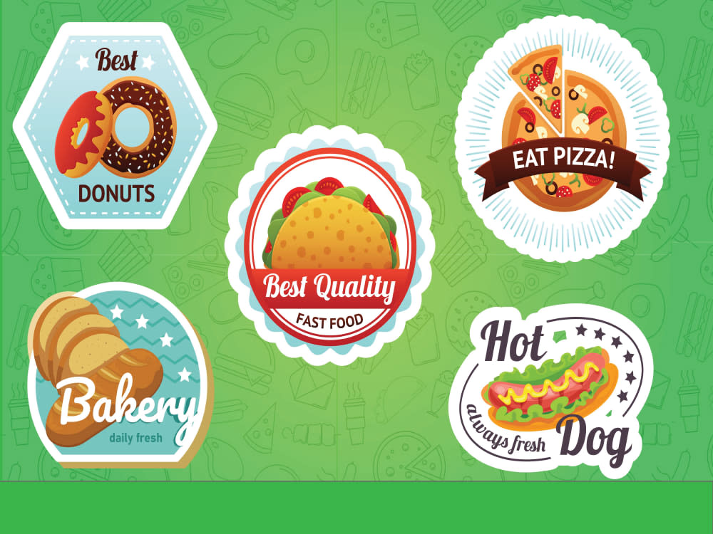 A cute food sticker and illustration for you | Upwork