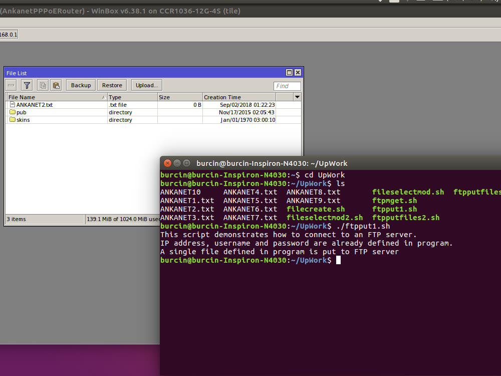 Tested Linux Bash Scripts to Upload Multi Files to FTP Server | Upwork