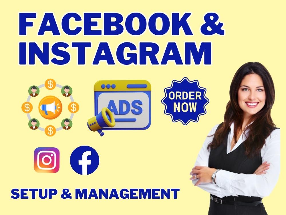 Facebook and Instagram ads campaign setup for your business | FB or IG ...