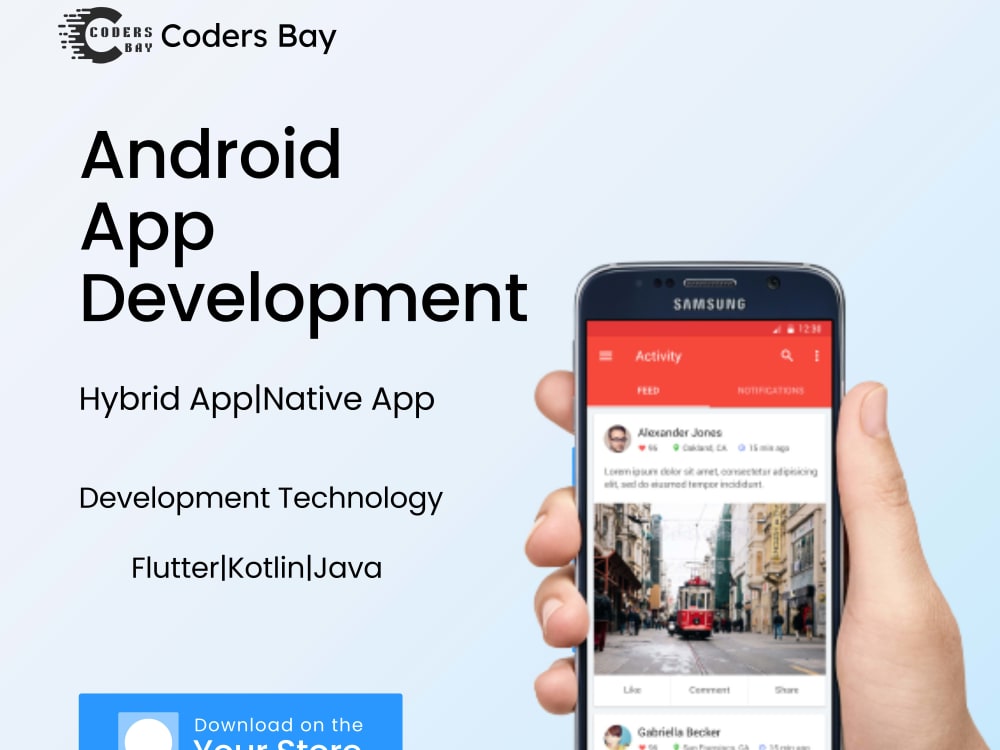 Android mobile app development Hybrid Android mobile app developer | Upwork