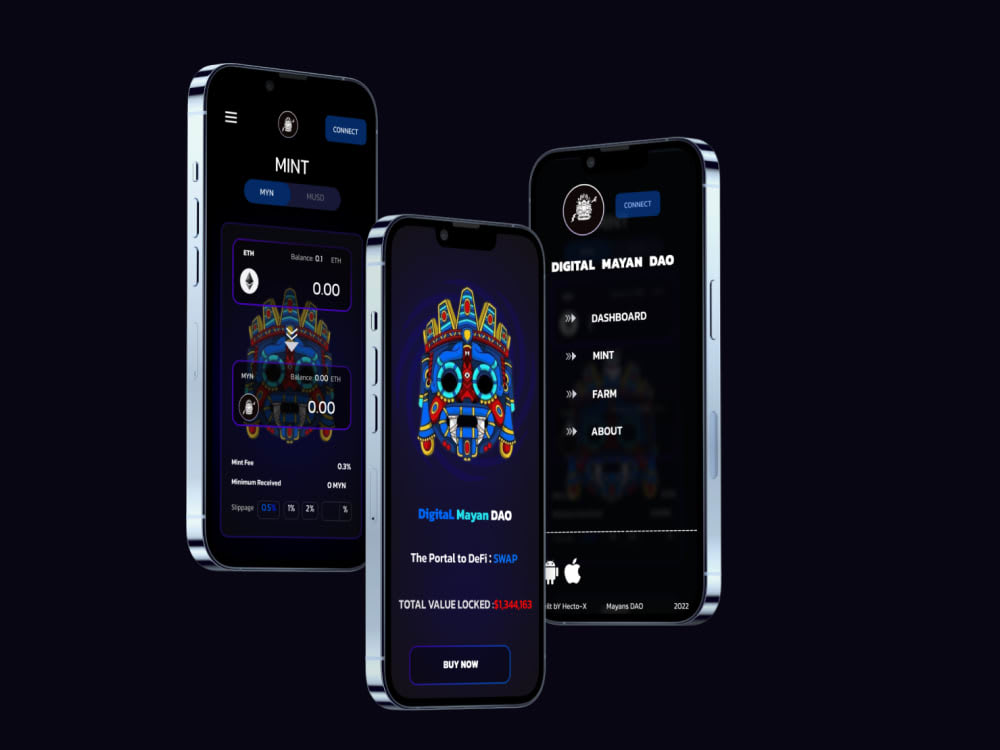 Stunning Dapp UI UX designs for NFT, Crypto, Gaming, | Upwork