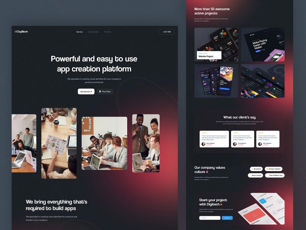 Professional website for your business in Figma | Upwork