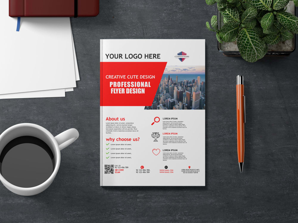 Professional flyer design for your business | Upwork