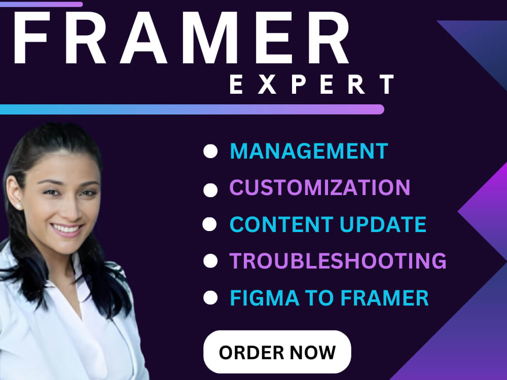 Responsive website built with on Framer or convert Figma to Framer ...
