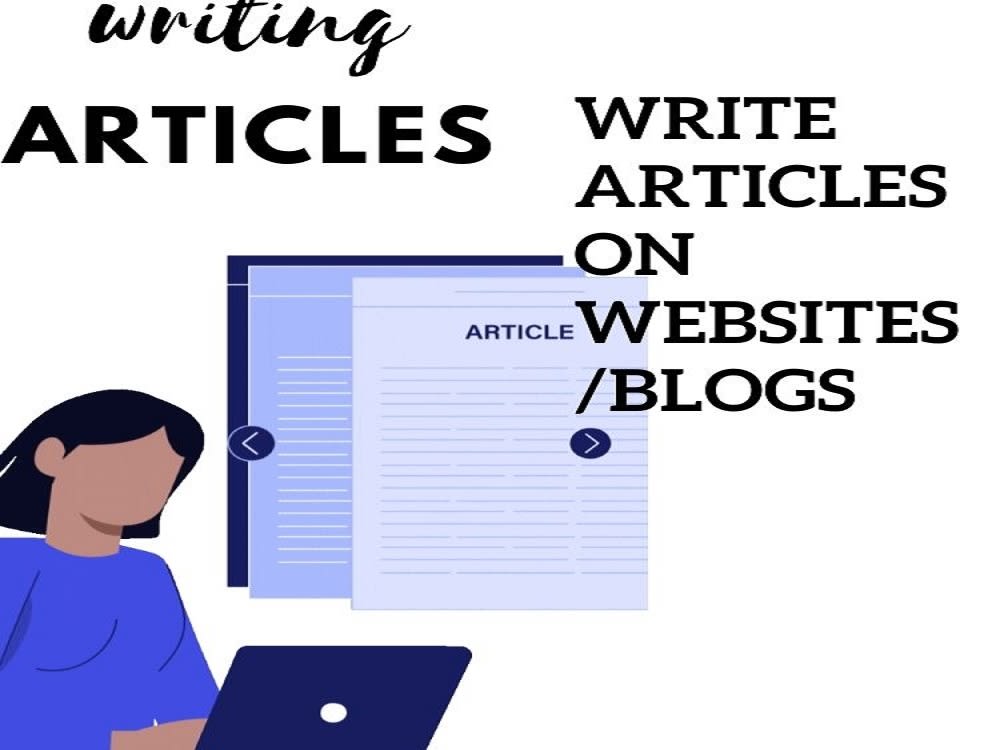 Articles on websites and blogs | Upwork