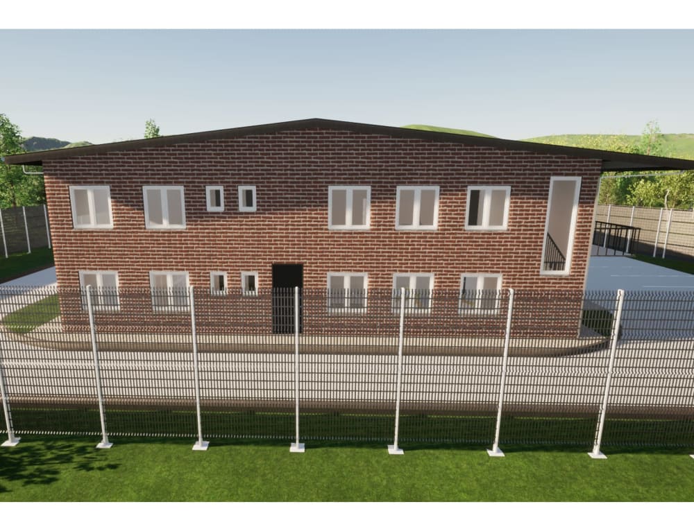 Static calculations, floor plans, elevations, sections and 3D model ...