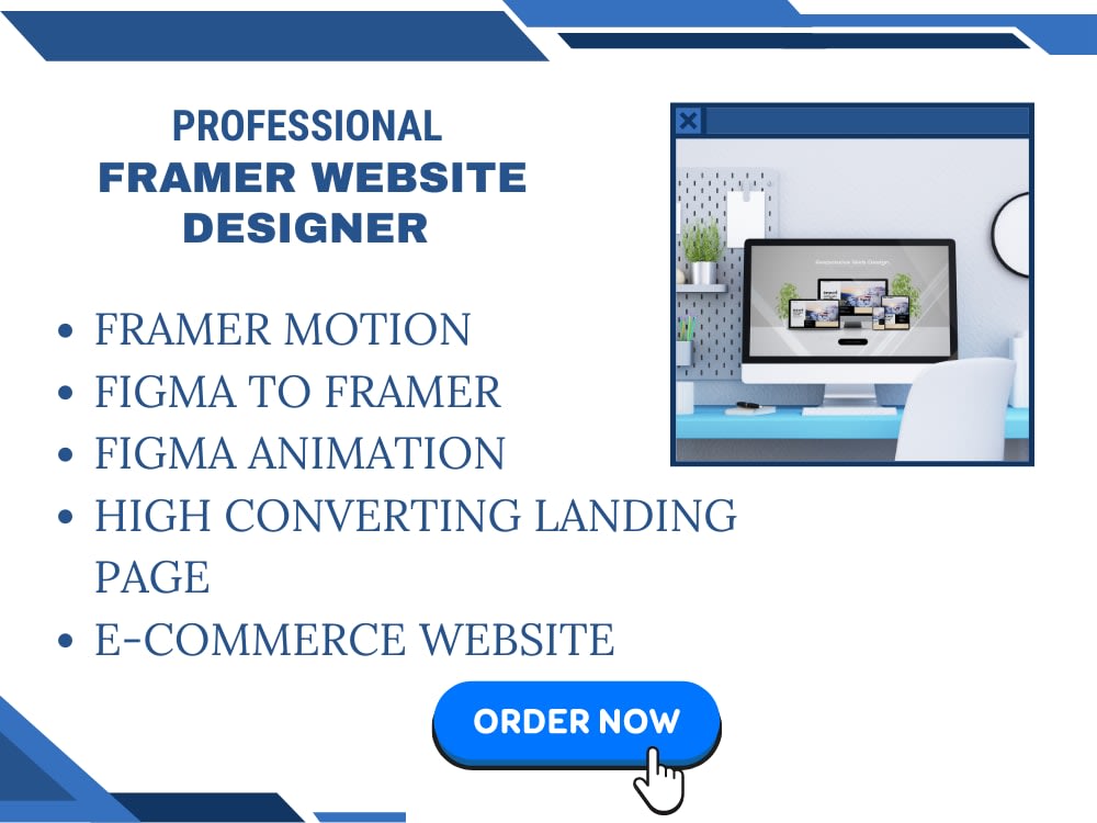 A responsive website using Framer, framer animation, Figma to framer ...