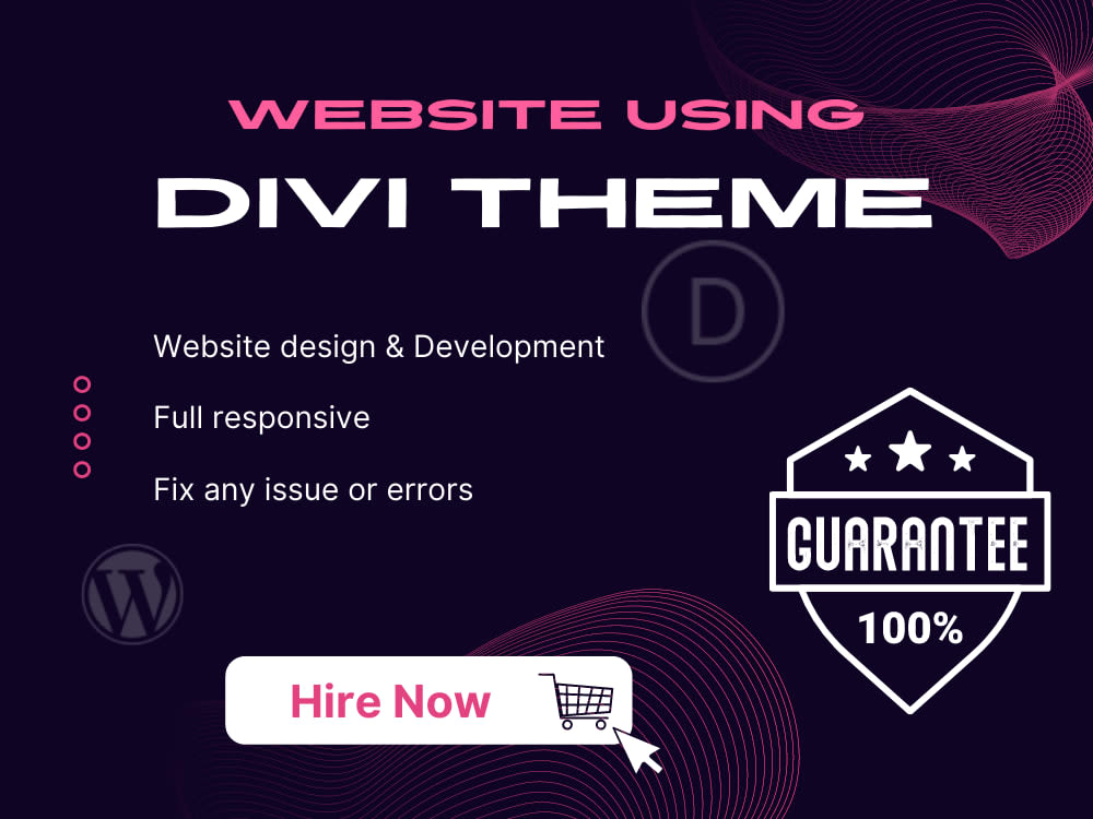 WordPress Website using Divi theme/Web Design/Development in Divi Theme | Upwork