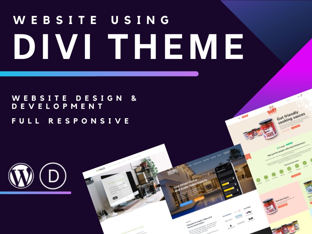 WordPress Website using Divi theme/Web Design/Development in Divi Theme | Upwork