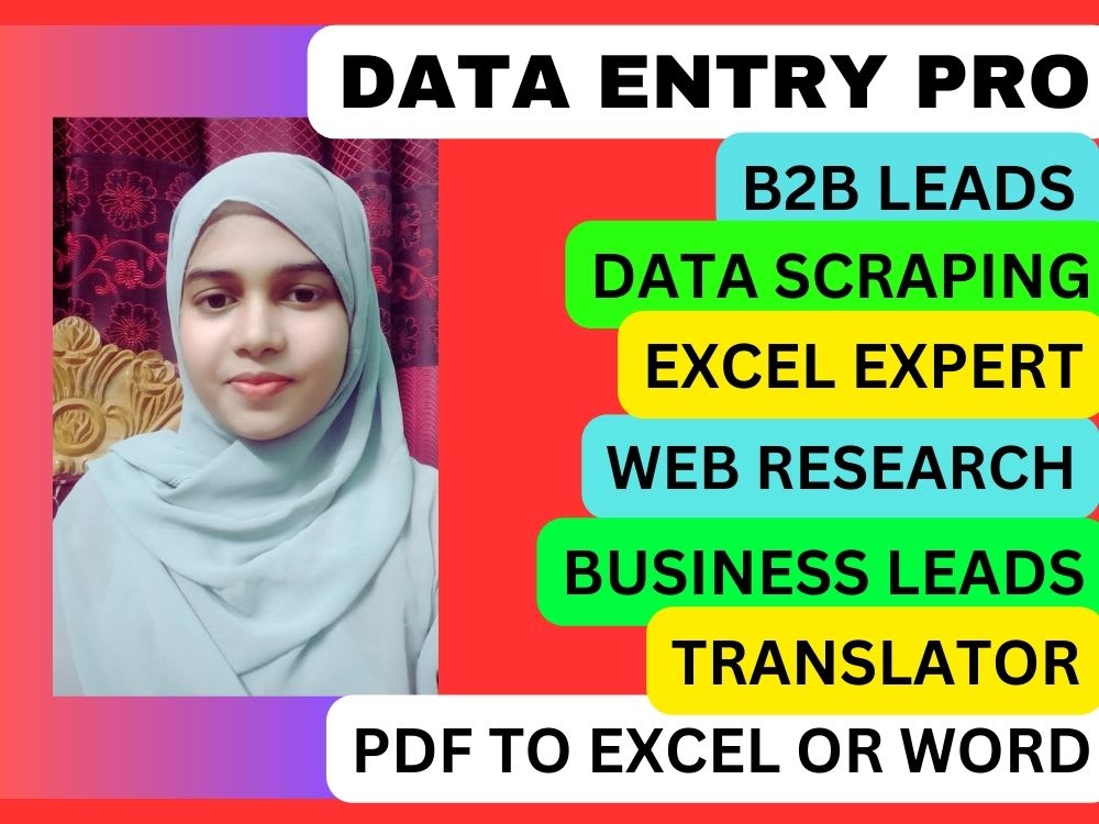 Data Entry, Data mining and Data Scraping | Upwork