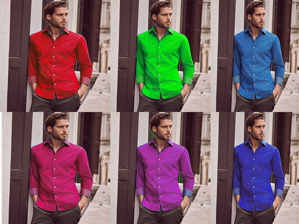 A professional image color change | Upwork