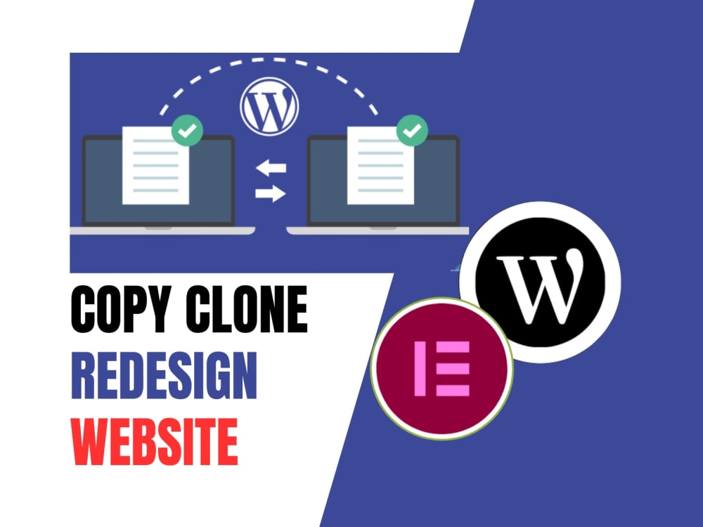 Copy, clone, duplicate, redesign, revamp wordpress blog website | Upwork