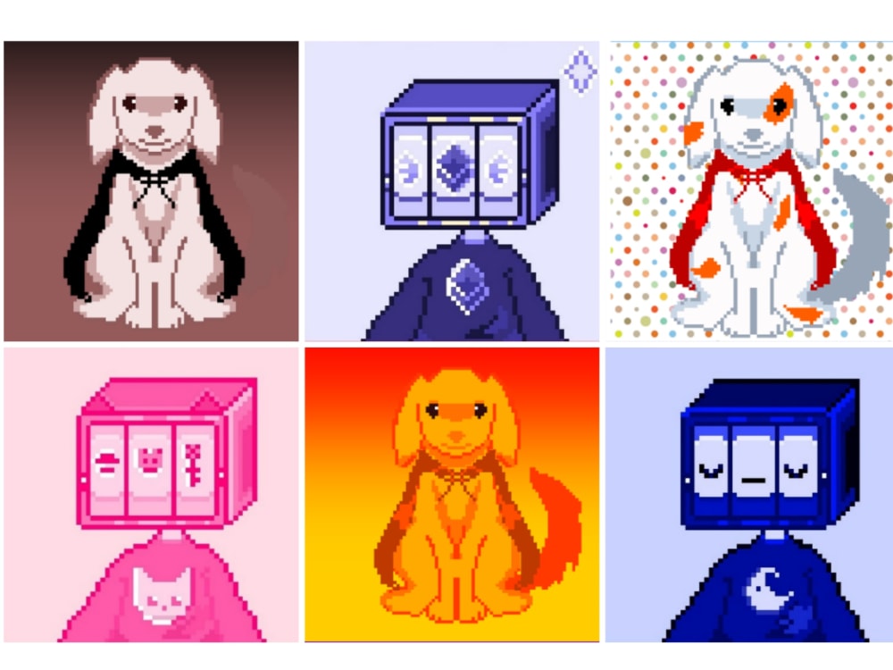 10k pixel nft collection in 1 day | Upwork