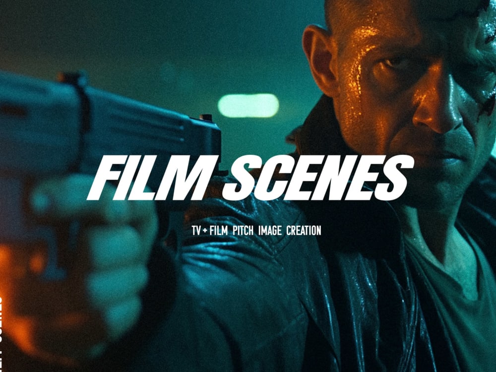 AI images for film pitch decks and tv show bibles | Upwork