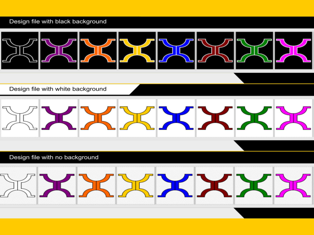A one design ten colours editable digital download file | Upwork