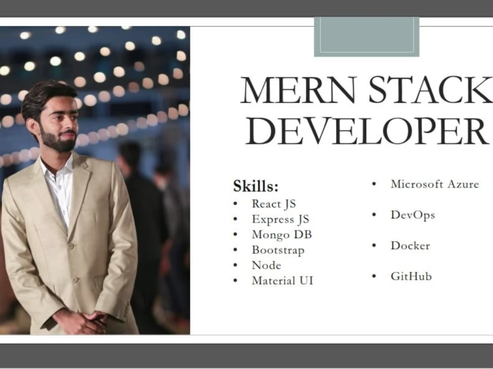 A Full Stack MERN Web Application using React, Express and MongoDB | Upwork