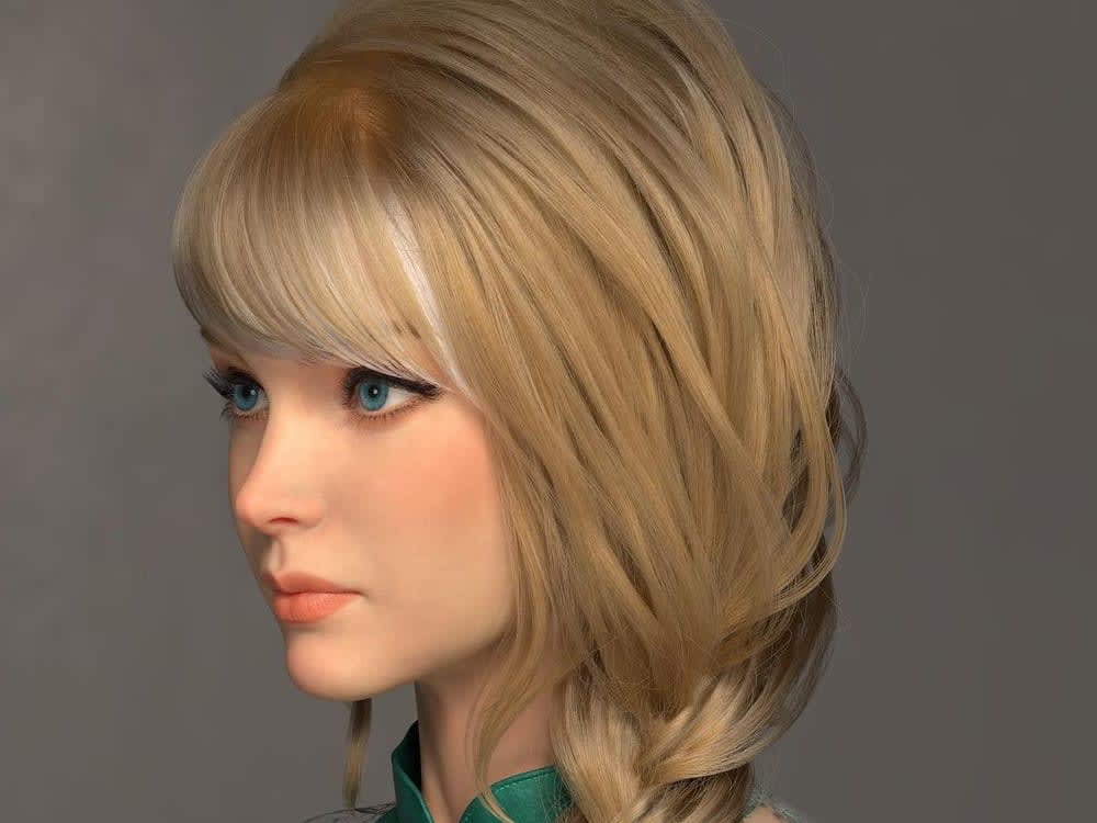 3d character modeling 3d cartoon model realistic character Metahuman ...