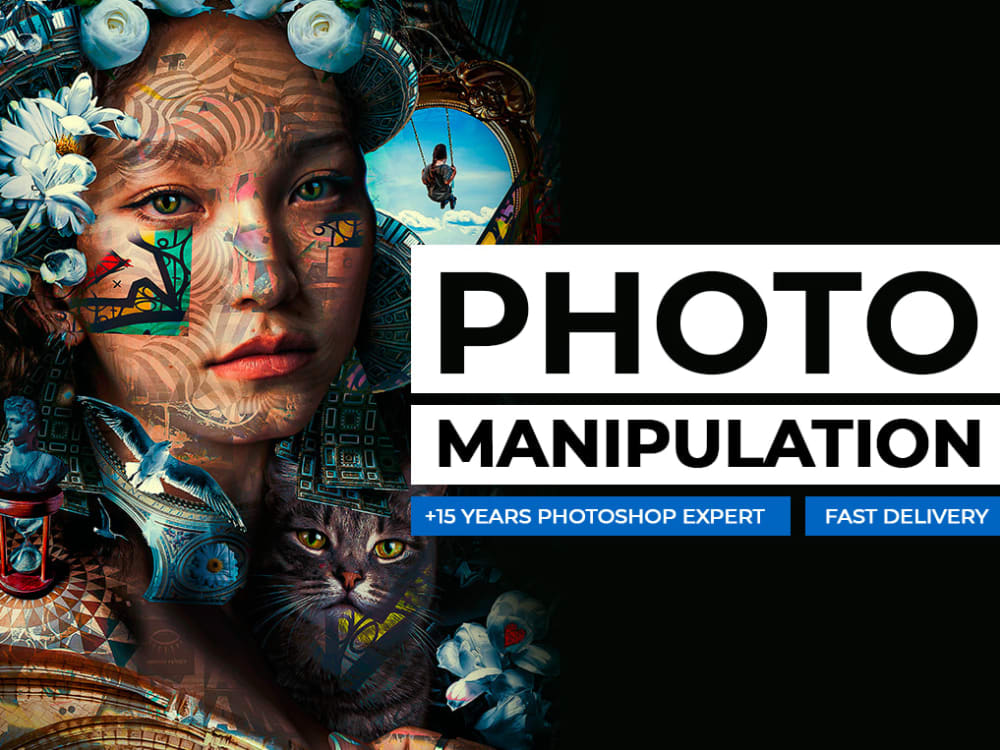 Advanced photo manipulation, blend images or any photoshop job | Upwork