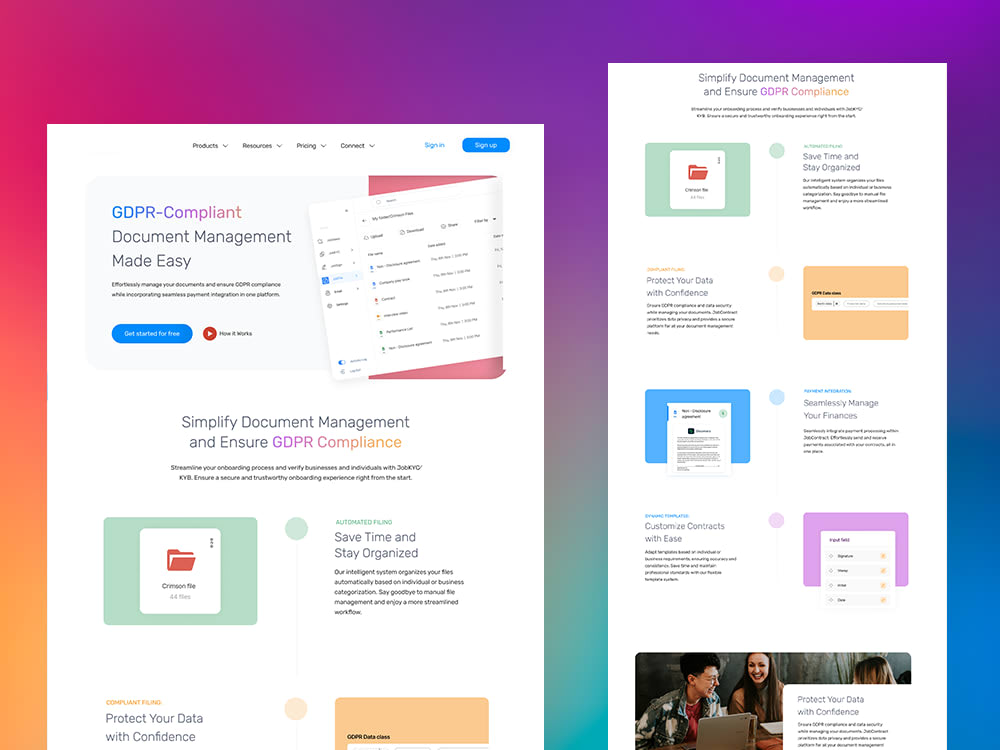 Landing Page Design in Figma (No coding, Only design mockup) | Upwork