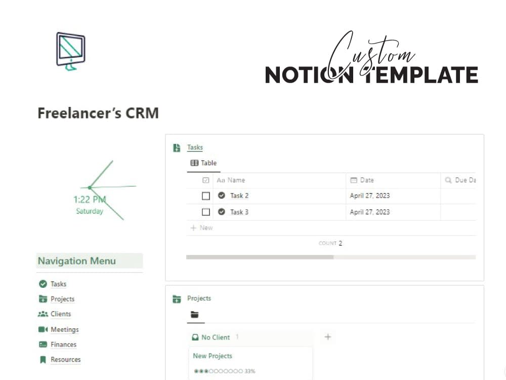 Custom notion template for personal & commercial use | Upwork