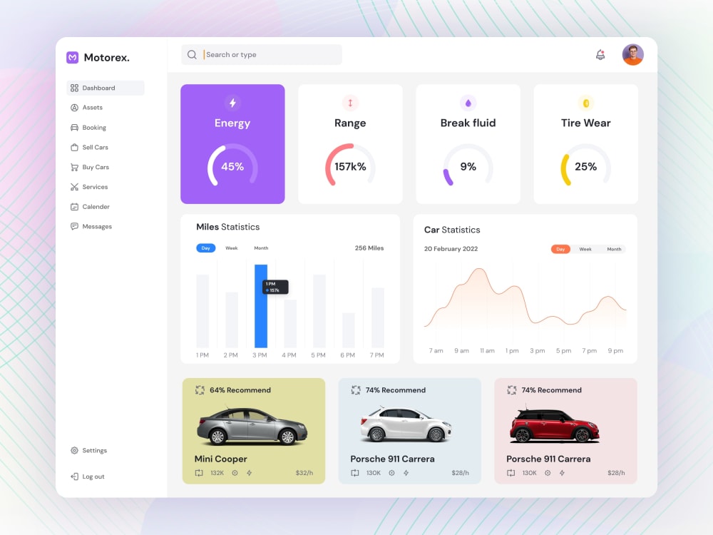 A stunning car booking web application UI/UX design in Figma. | Upwork