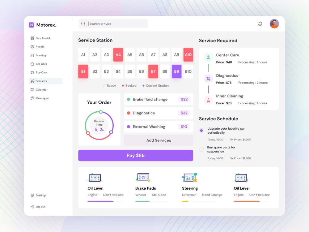 A stunning car booking web application UI/UX design in Figma. | Upwork
