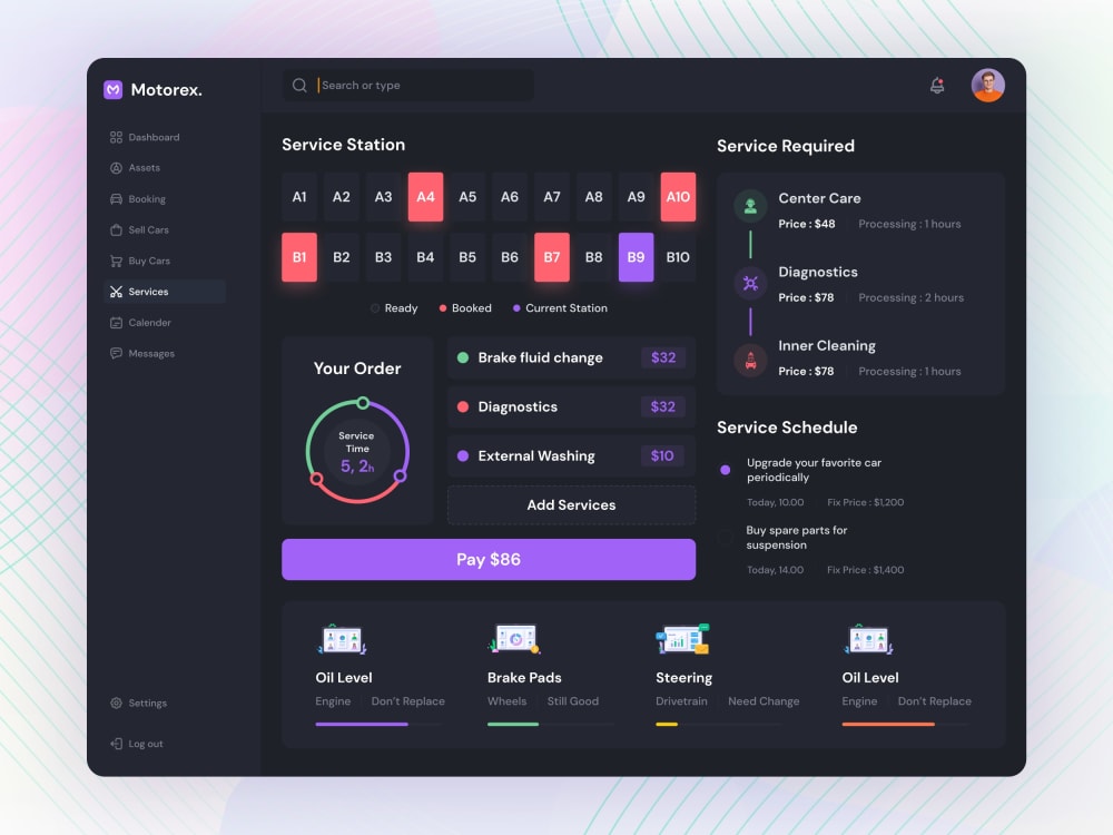 A stunning car booking web application UI/UX design in Figma. | Upwork