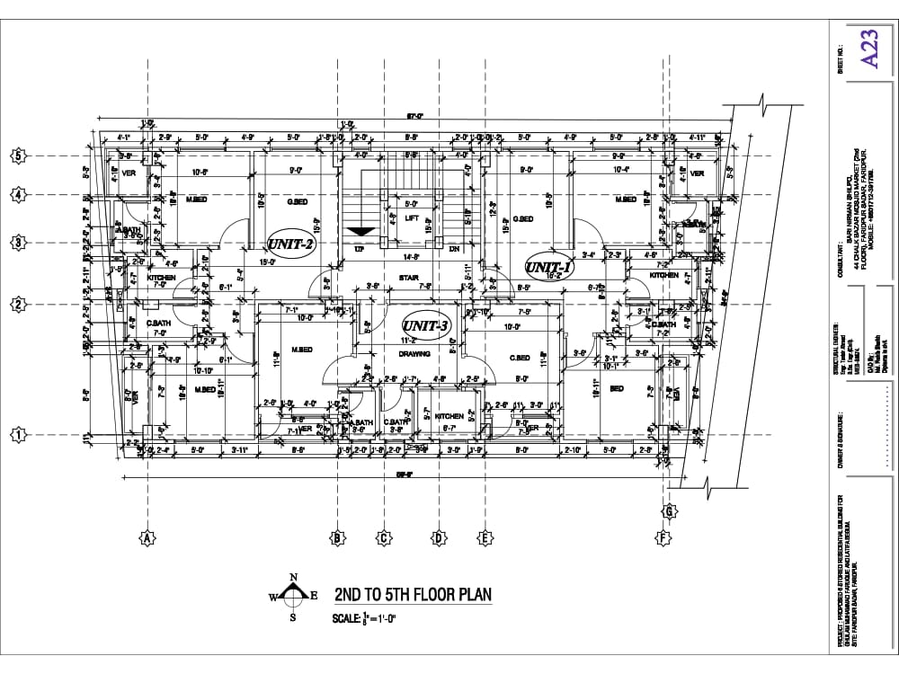 Architectural and civil working drawing in Autocad 2d | Upwork