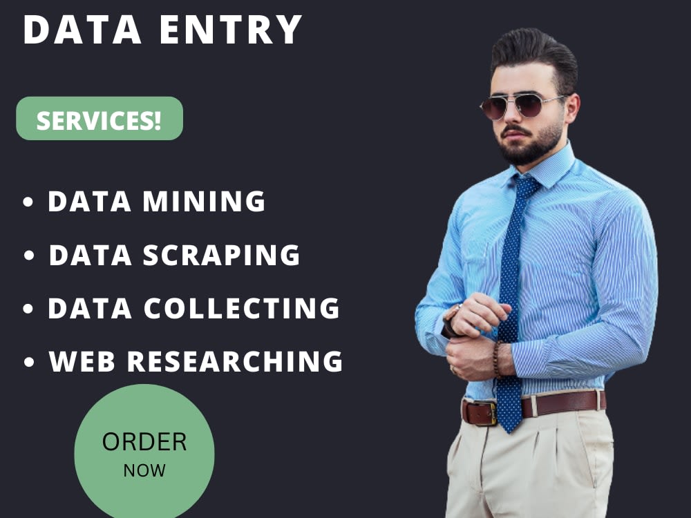 Data Entry, Data Mining, Data Collecting,Web Researcher, Data Scraping | Upwork
