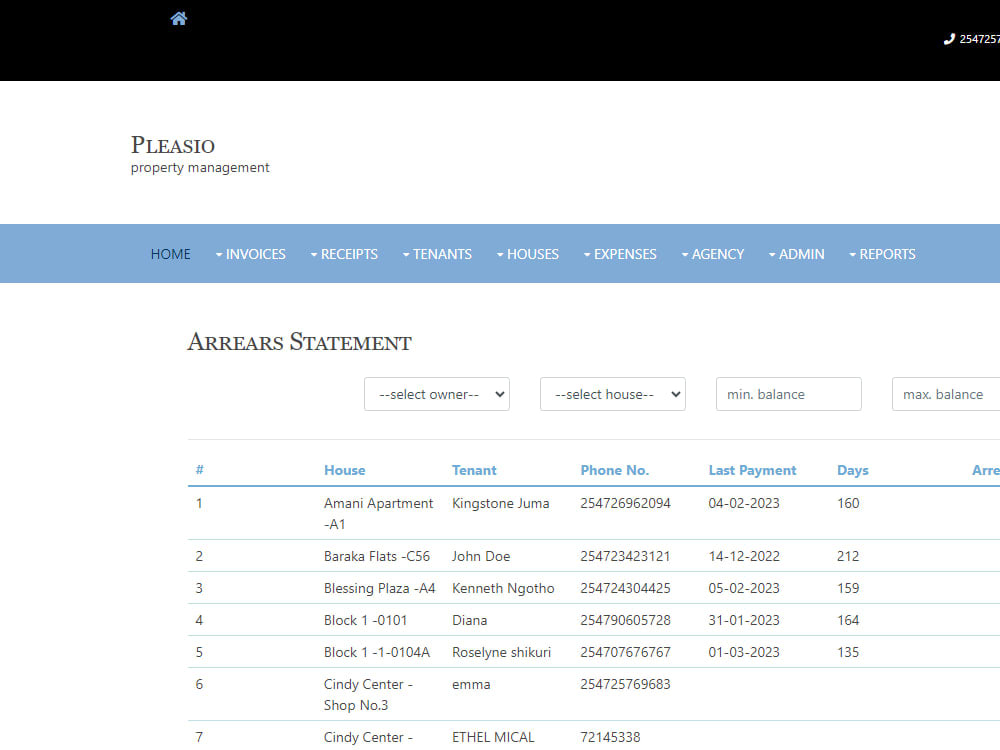 Property management System for Landlords,Estate managers and Developers ...