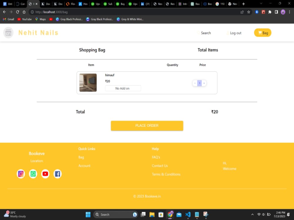 Web application Bookeve Django React | Upwork