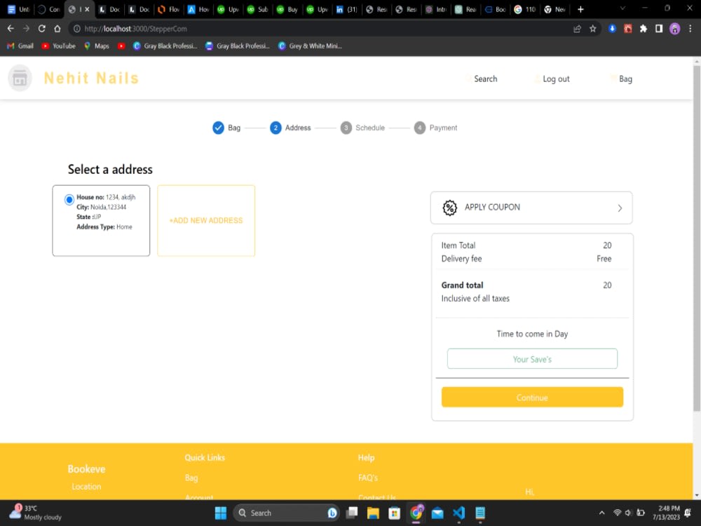 Web application Bookeve Django React | Upwork
