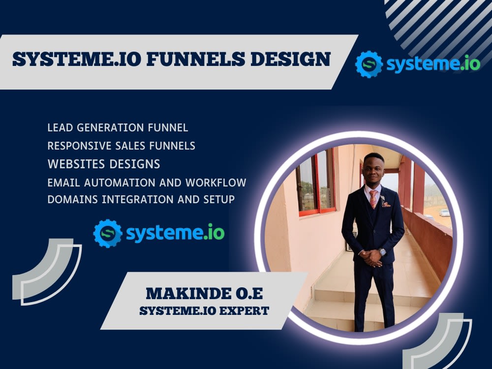 A professional systeme io landing page or sales funnel | Upwork