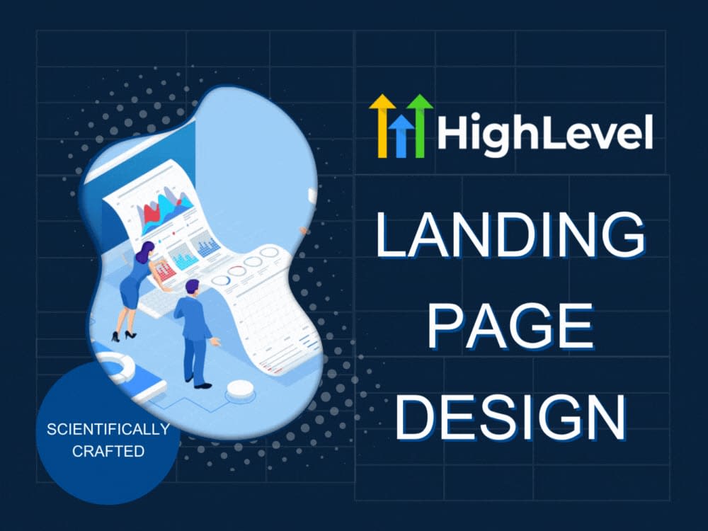Scientifically crafted high-converting landing page for Go HighLevel [GHL] | Upwork