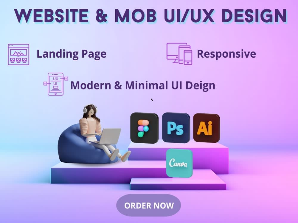 UI/UX website designer for website development and web design | Upwork