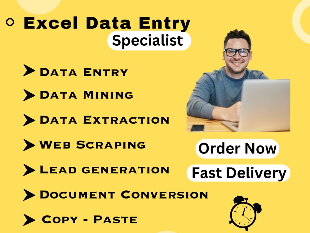 Lead generation, Web research & Scraping , Data entry, Document Conversion | Upwork