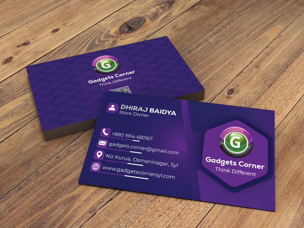 High-Quality Print Ready Professional Business Card Within 24 Hours ...
