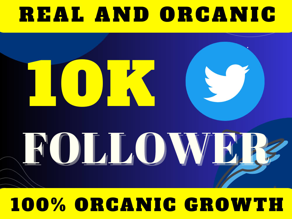 Organic 10k Twitter followers, Twitter Growth, Twitter marketing | Upwork