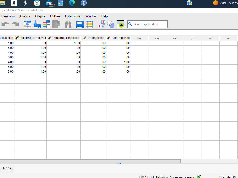 A clean and formatted data set that can be transferred to SPSS | Upwork