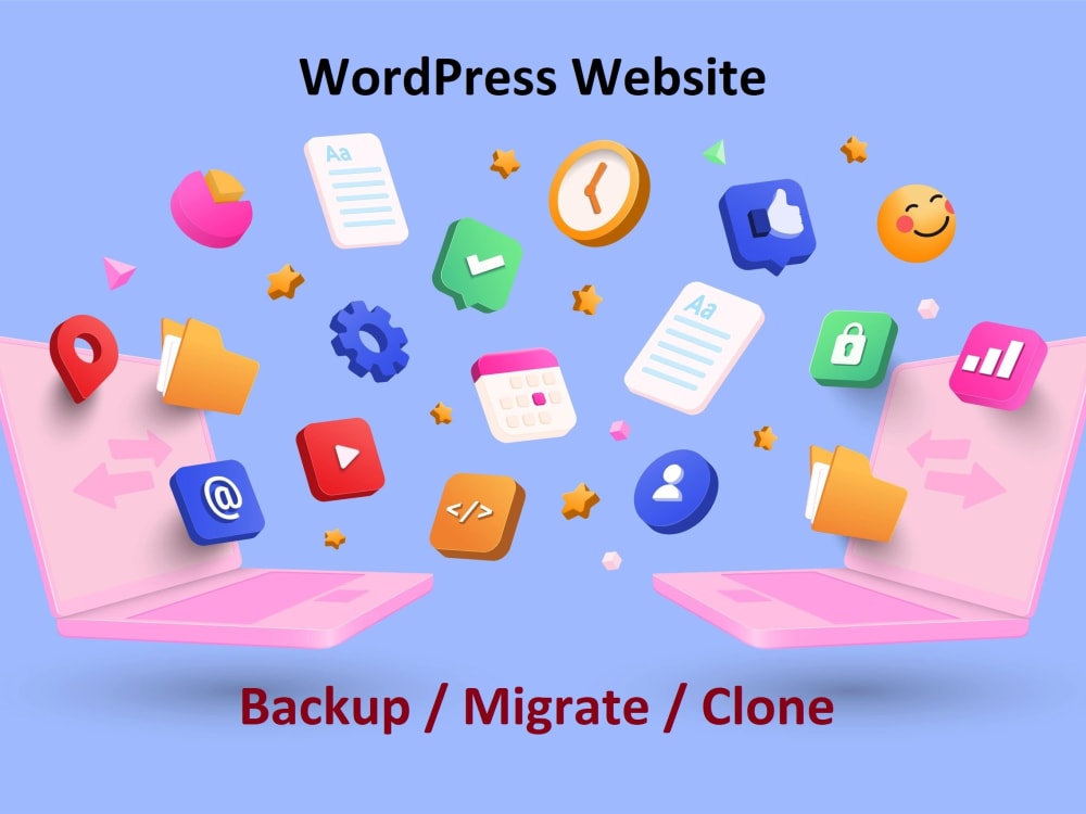 WordPress website cloning, migration, or backup services | Upwork