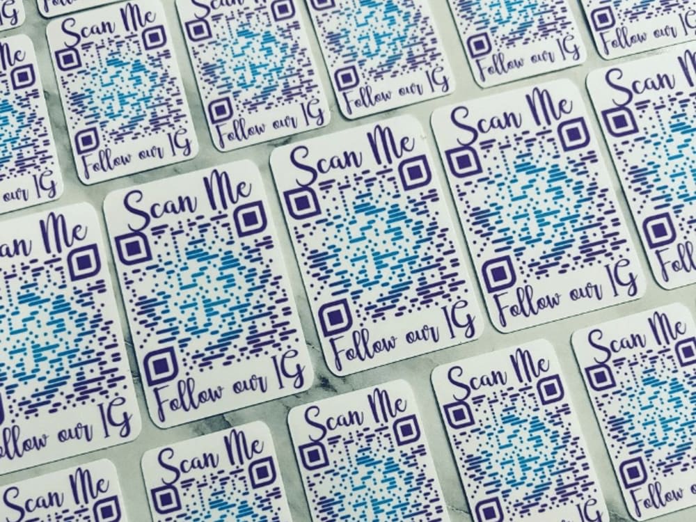 A QR CODE—add any text or design to make it pop! | Upwork