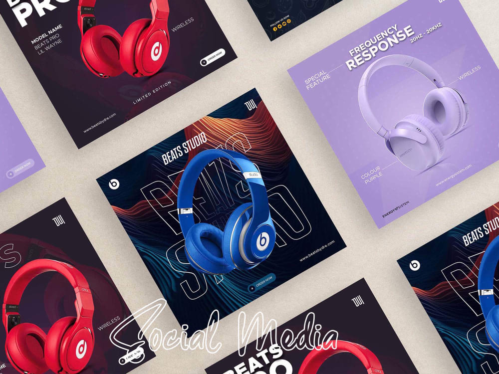 Social media post design for any platform | Upwork