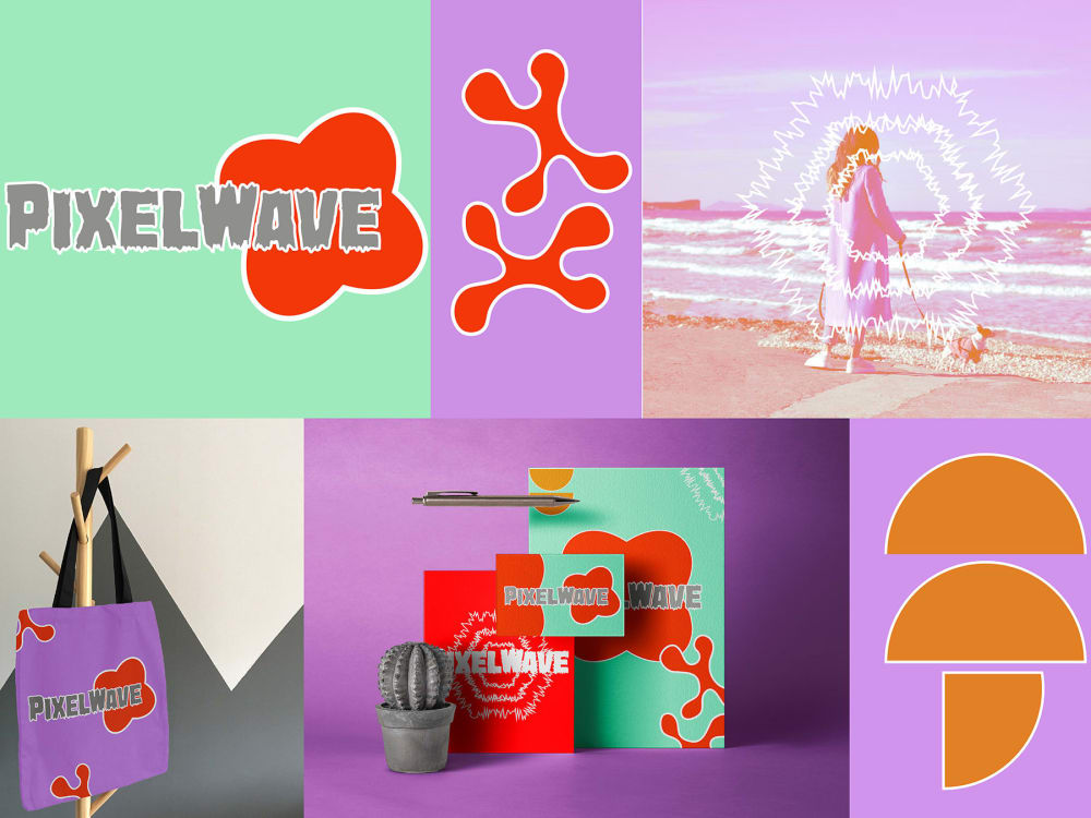 Bold innovative creative logo & brand identity with brand style ...