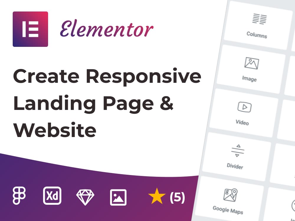 A Professional Elementor WordPress Landing Page | Elementor Pro | Upwork